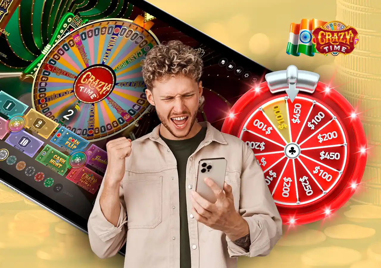 Crazy Time Official Site India | Play Live Casino Game